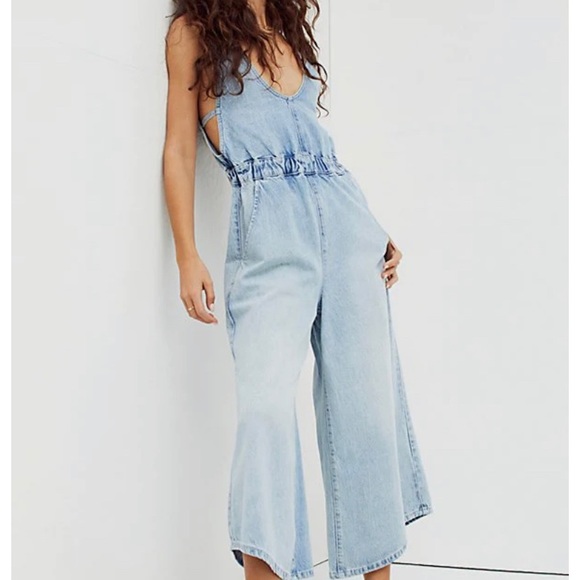 Pants & Jumpsuits | Free People Stillwater Alora Jumpsuit | Poshmark